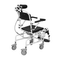China Aluminium Alloy Portable Bathroom Chair For Disabled Hospital for sale