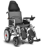 China Lightweight Electric Wheel Chair Aluminium Alloy Electric Mobility Wheelchair With Powerful Range for sale