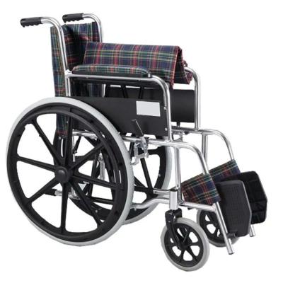 China Folding Manual Wheel Chair Aluminium Alloy Custom Lightweight Wheelchair for sale