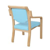 China Simple Modern Solid Wood Dining Chair Home Soft Bag Cushioned for sale