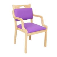 China Simple Modern Solid Wood Dining Chair Home Soft Bag Cushioned for sale