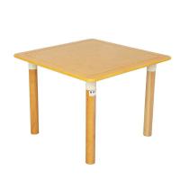 China Sleek Minimalist Wooden Table Set Space Saving Solid Wood Dining Set For Conference for sale