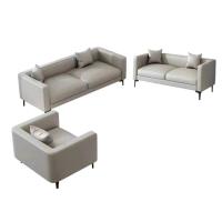 China Reception Meeting Modern Office Sofa Set Negotiating Area Business Synthetic Leather YFH-SF004 for sale