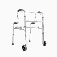 China Elderly Disabled Adjustable Folding Walker Easy To Store for sale
