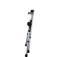 China Indoor Crutches And Walkers Fracture Recovery Aluminum Walker With 2 Wheels for sale