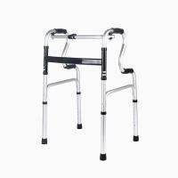 China Indoor Crutches And Walkers Fracture Recovery Aluminum Walker With 2 Wheels for sale
