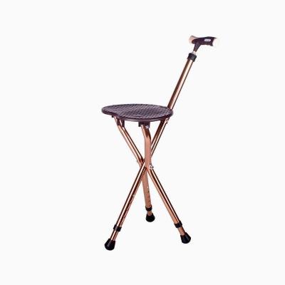 China Customized Walking Cane With Chair Three Legs Multi Functional for sale