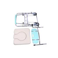 China Aluminum Adjustable Commode Chair For Elderly And Disabled Modern Design for sale