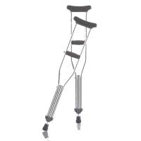 China Aluminum Alloy Adjustable Axillary Crutches Under Arm For Adults for sale