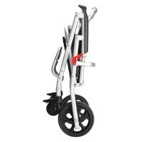 China Mobility Toilet Chair Pregnant Women Aluminum Alloy Wheeled Commode Chair for sale