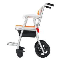 China Lightweight Foldable Commode Chair Corrosion Resistance For Elderly And Disabled for sale