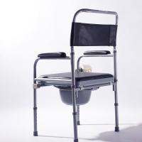 China Height Adjustable Medical Toilet Chair Steel Portable Potty Chair for sale