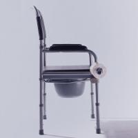 China Height Adjustable Medical Toilet Chair Steel Portable Potty Chair for sale