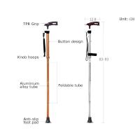 China Aluminum Folding Crutches And Walkers Lightweight For Adult for sale