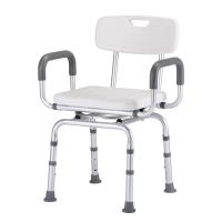 China Adjustable Swivel Shower Stool Portable Safety Rotating Shower Chair for sale