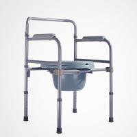 China Hospital Folding Portable Toilet Seat Height Adjustable For Improved Mobility And Independence for sale