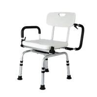 China Lightweight Rotating Shower Seat  Flexible Non Slip Tips for sale