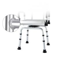 China Lightweight Rotating Shower Seat  Flexible Non Slip Tips for sale