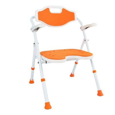 China Soft Foldable Shower Chair Customized High Strength For Elderly Care for sale