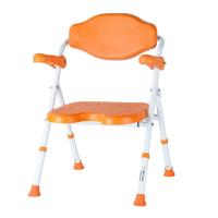 China Foldable Bathroom Chair For Elderly  Medical Shower Chair Wrapped Backrest for sale