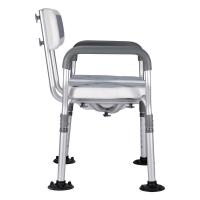 China Non Slip Bathroom Chair For Elderly Disabled Aluminum Shower Chair for sale