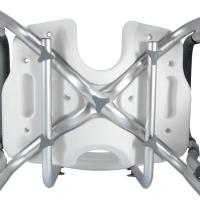 China Non Slip Bathroom Chair For Elderly Disabled Aluminum Shower Chair for sale