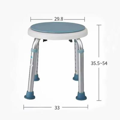 China Health Care Swivel Bathroom Chair Home Swivel Bath Stool For Customized for sale