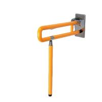 China Foldable Toilet Hand Rails ABS Stainless Steel Bathroom Support Bar for sale