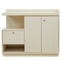 China Solid Oak Wood Medical Bedside Cabinet For Living Room And Bedroom High Functionality for sale