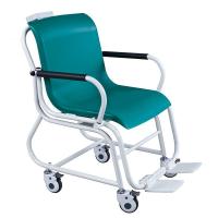 China Universal Wheel Green Electronic Weight Chair Scale For Dialysis Patients for sale