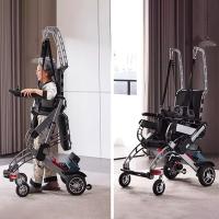 China Mobility aids for rehabilitation training Folding electric wheelchair Multifunctional wheelchair for elderly with hemiplegia for sale