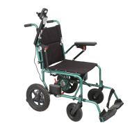 China Automatic Folding Power Electric Wheelchair with Strong Electromagnetic Brake and Carbon Steel Wheels for sale