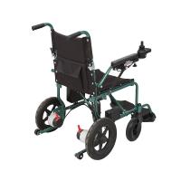 China Automatic Folding Power Electric Wheelchair with Strong Electromagnetic Brake and Carbon Steel Wheels for sale