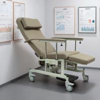 China Adjustable Backrest High Back Nursing Chair for Elderly and Disabled Carbon Steel Baked Enameled for sale