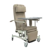China Adjustable Backrest High Back Nursing Chair for Elderly and Disabled Carbon Steel Baked Enameled for sale