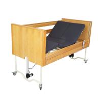 China Blue Mattress Color Adjustable Electric Lift Paralytic Nursing Bed for Stroke Hemiplegic Patients Home Care for sale