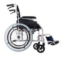 China Aluminium Alloy Rehabilitation Standing Wheelchair for Disabled Manual Frame and Therapy Supplies for sale