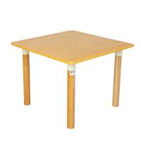 China Square Brown Dining Room Table Chairs for Elderly in Home Care Community Direct for sale