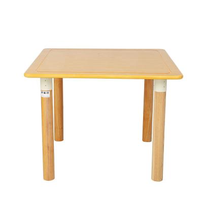China Square Brown Dining Room Table Chairs for Elderly in Home Care Community Direct for sale