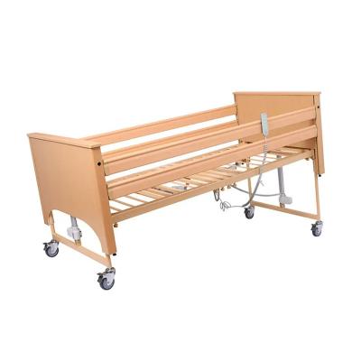 China Unfolded Medical Wood Bed Home Care Hospital Furniture for Commercial for sale