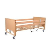 China Wooden Electric Hospital Bed 216*103 * 30-70 cm Size Ideal for Home Care Needs for sale