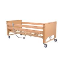 China Wooden Electric Hospital Bed 216*103 * 30-70 cm Size Ideal for Home Care Needs for sale