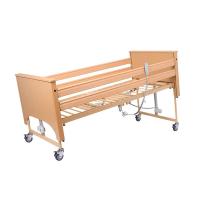China Wooden Electric Hospital Bed 216*103 * 30-70 cm Size Ideal for Home Care Needs for sale