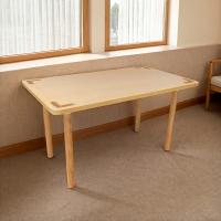 China Factory Direct Nordic Simple Dining Table and Chairs Solid Wood Table Nursing Home Elderly Dining Chairs for Aging Nursing Home Elderly Dining Room Furniture for sale