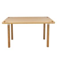 China Popular  Solid Wood Leisure Dining Table and Chairs Dining Room Rectangular Table for sale