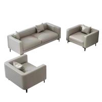 China High-end Modern Home Furniture Combination Sofa Leather Multi-Seater Sofa Latest Design Living Room Sofa Set for sale