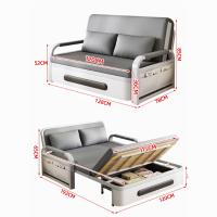 China Hot sale dual-use retractable multifunctional modern apartment bedroom living room hotel folding sofa bed for sale