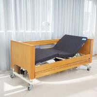 China Comfortable and Sturdy Wooden Medical Bed for Home Care of Elderly Patients for sale