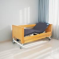 China Comfortable and Sturdy Wooden Medical Bed for Home Care of Elderly Patients for sale