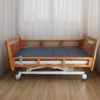 China YFH-B004 Household Nursing Home Beds Solid Wood Electric Nursing Bed For Elderly And Paralyzed for sale
